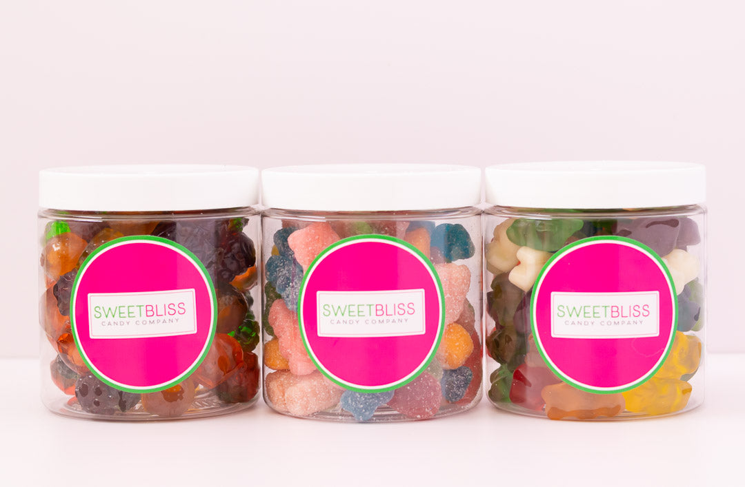 GOURMET CANDY MIX JARS – Sweet Bliss Candy Company
