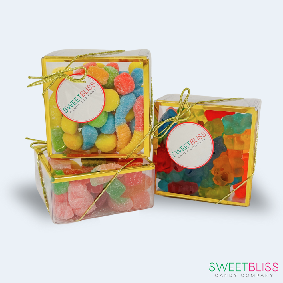 GOLD SQUARE CANDY MIX BOX – Sweet Bliss Candy Company